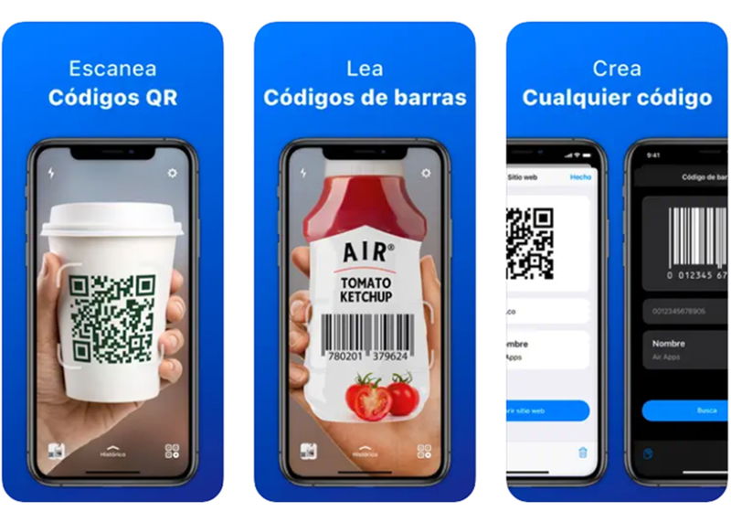 Apps para escanear códigos de barras en iPhone