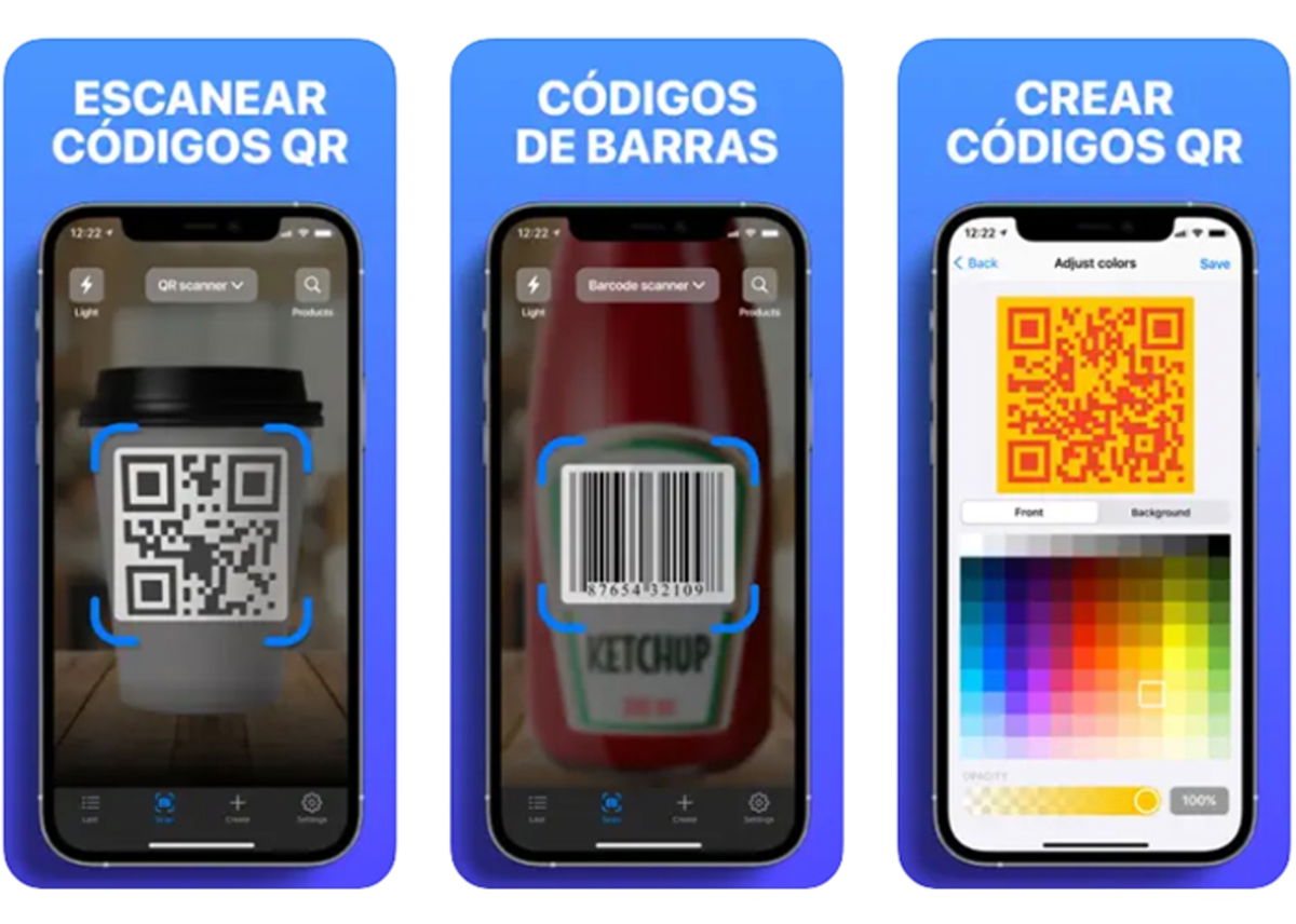 Apps para escanear códigos de barras en iPhone
