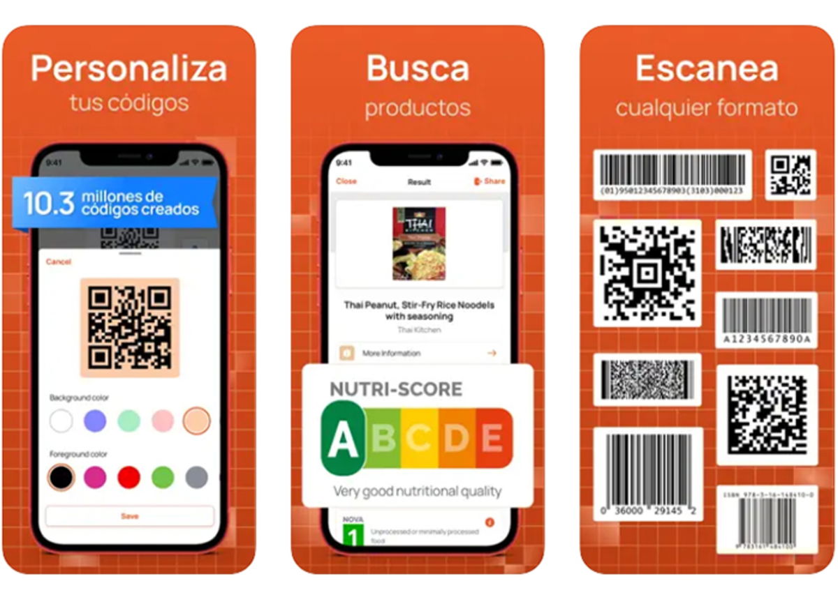Apps para escanear códigos de barras en iPhone
