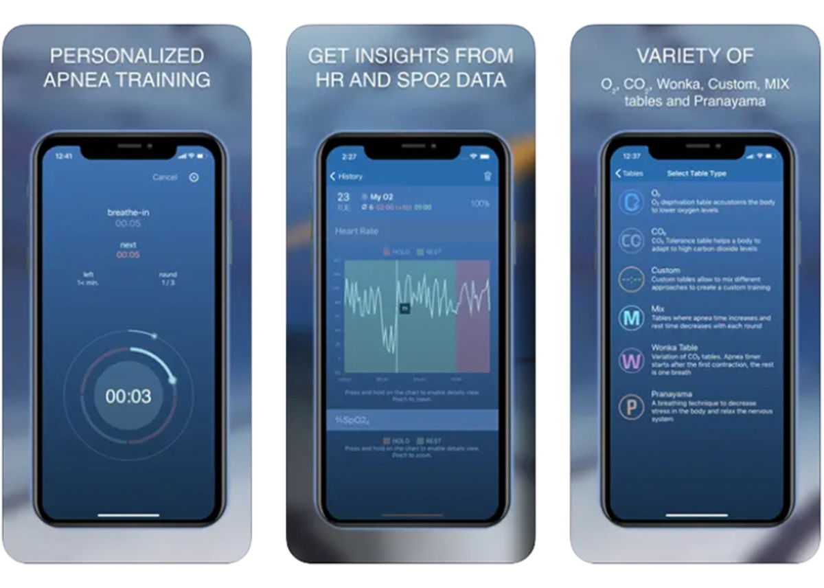 Mejores 7 apps para entrenar apnea disponibles en App Store