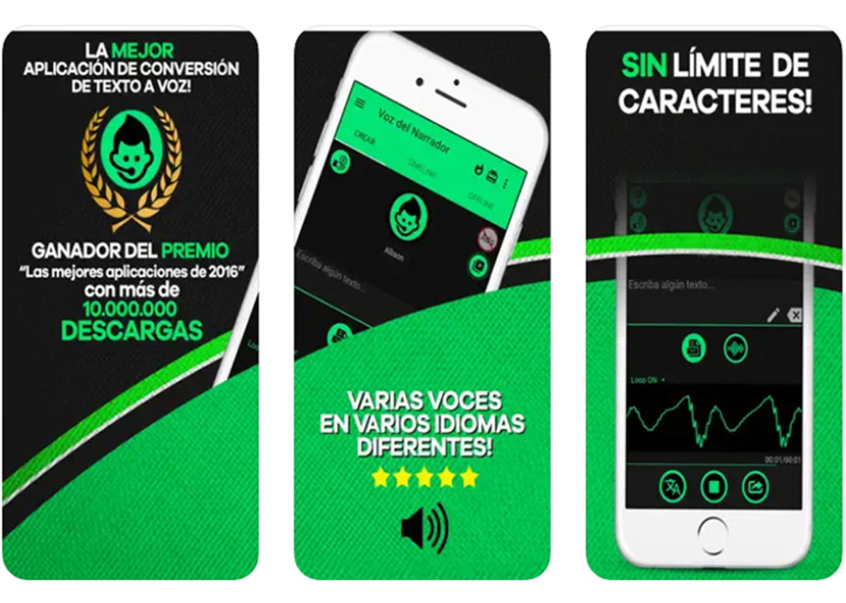Mejores apps para pasar de texto a voz desde iPhone