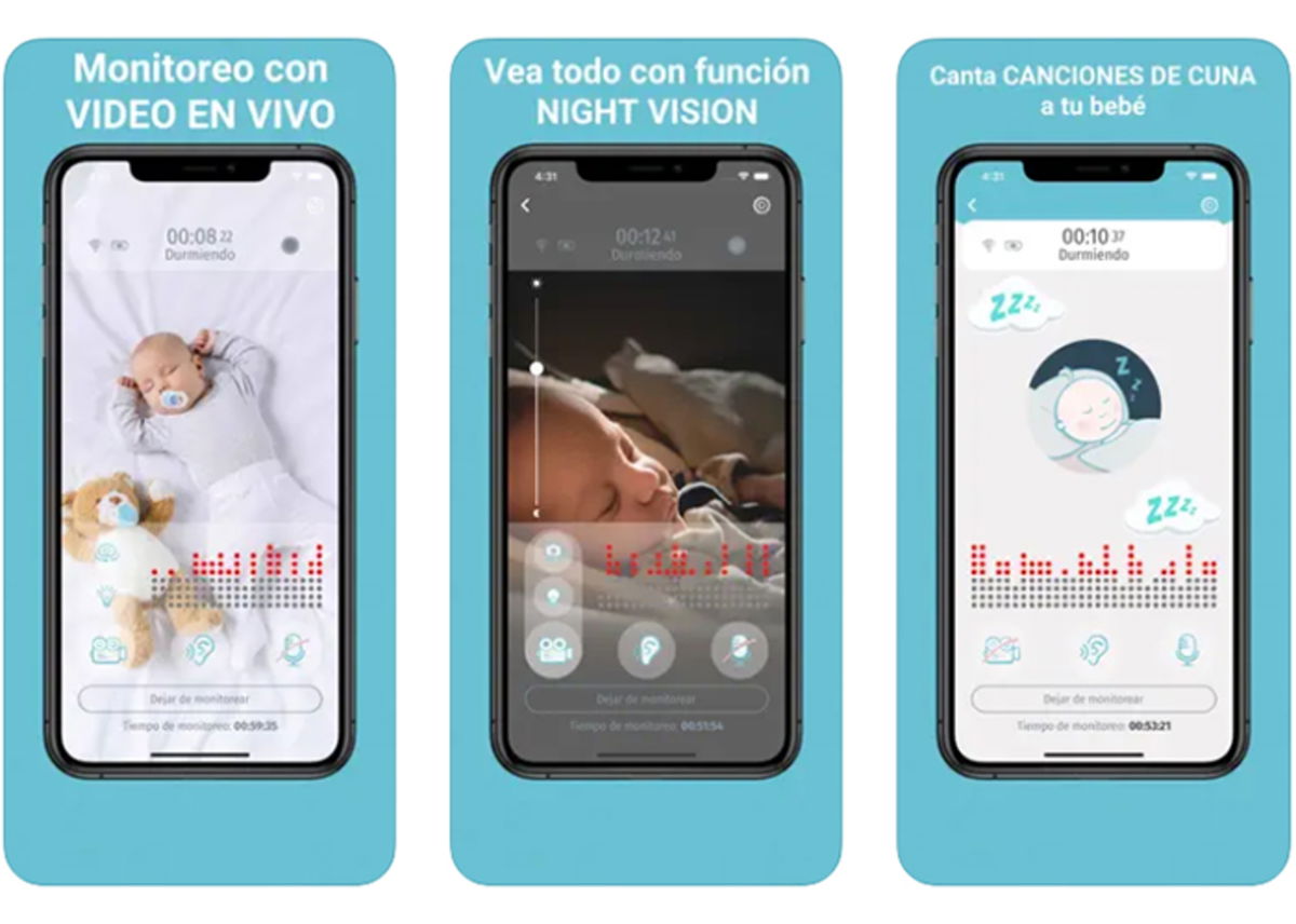 Mejores apps para monitorear bebés desde iPhone y iPad