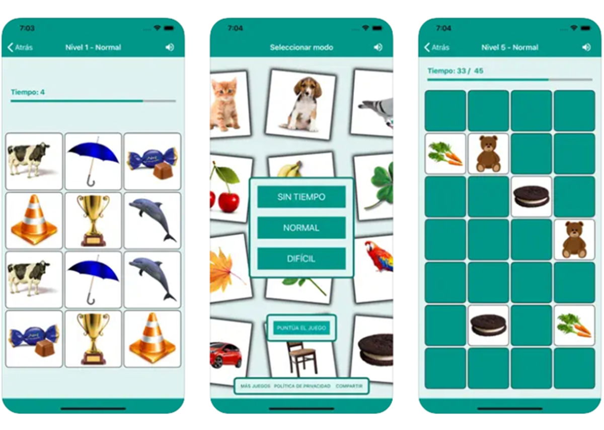Mejores juegos de memoria para iPhone y iPad