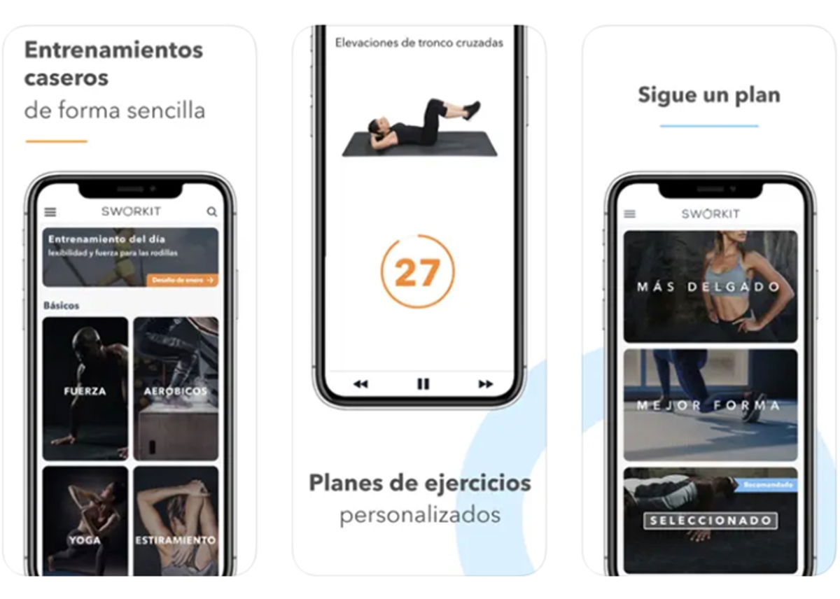 8 apps con ejercicios para fortalecer el core desde iPhone