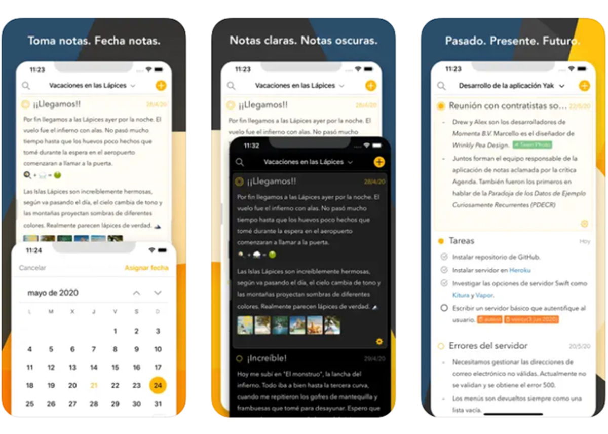 Apps de agenda y para organizar el día en iPhone