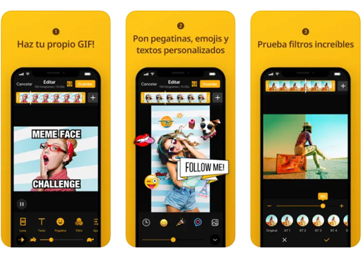 Apps para hacer tus propios GIFs animados en iPhone