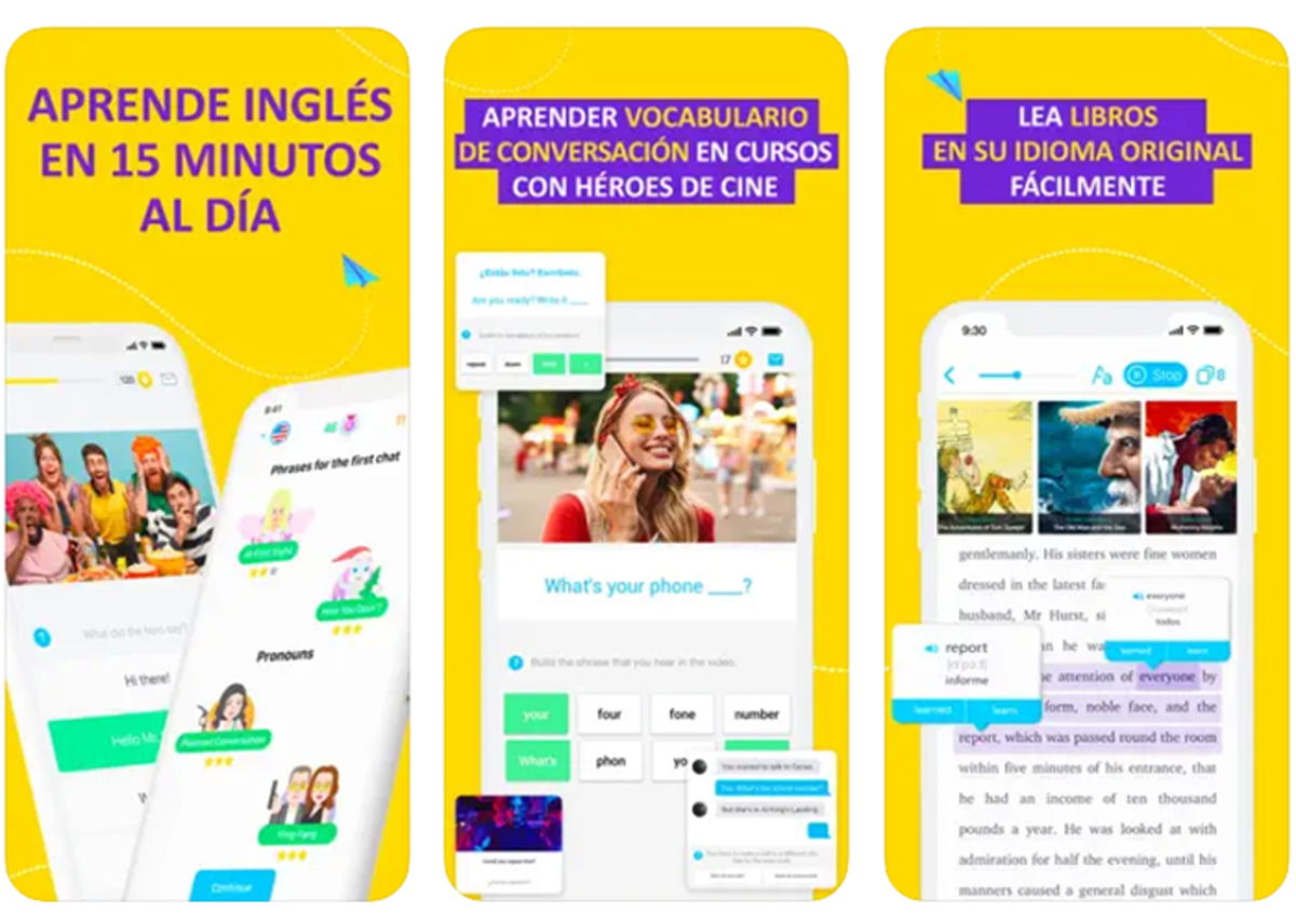 Mejores apps para aprender inglés desde iPhone