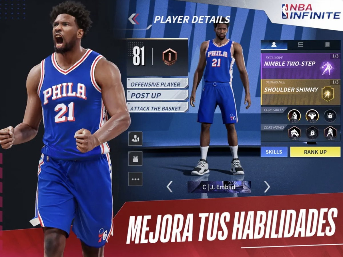 NBA Infinite es el nuevo juego de baloncesto que llega al iPhone, iPad ...