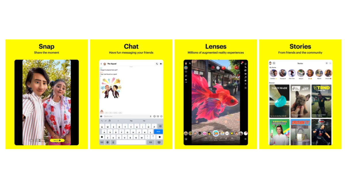 Snapchat por fin tiene su propia versión para iPad
