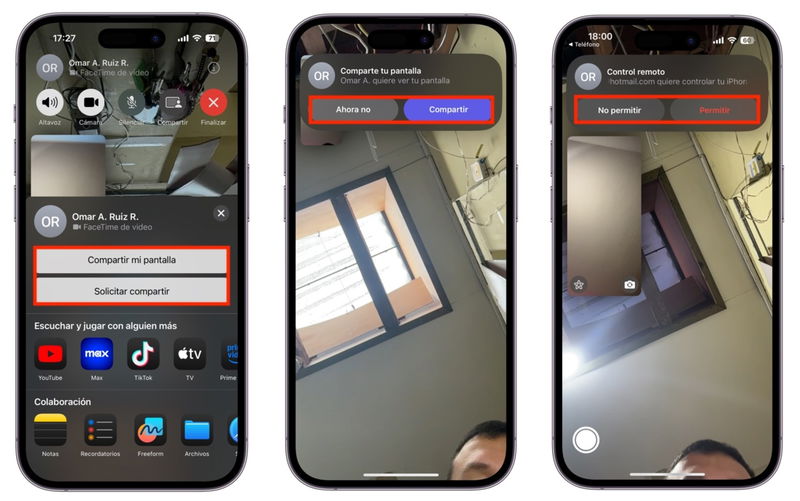 Cómo controlar un iPhone o un iPad remotamente gracias a FaceTime