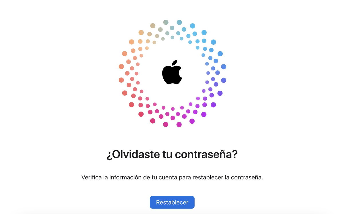 Qué hacer si has olvidado la contraseña de tu cuenta de Apple