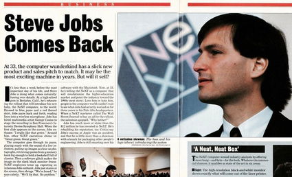 ¿Qué era NeXT? La empresa de Steve Jobs que salvó Apple