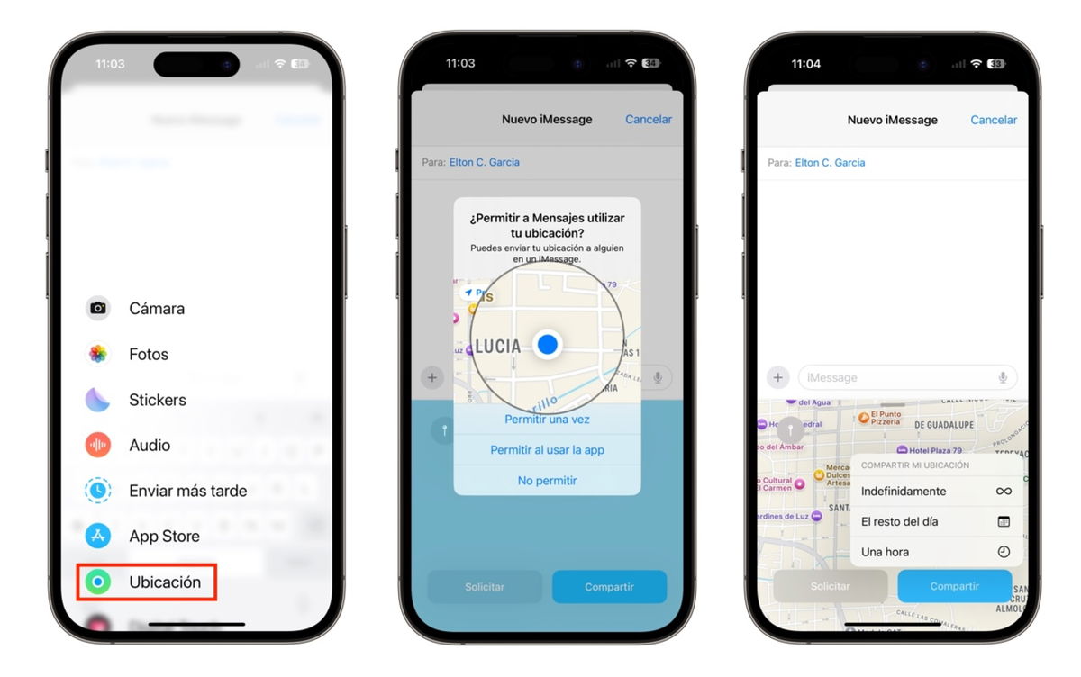 Cómo compartir tu ubicación desde el iPhone en tiempo real