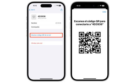 Cómo compartir la contraseña del Wi-Fi desde el iPhone a otro dispositivo