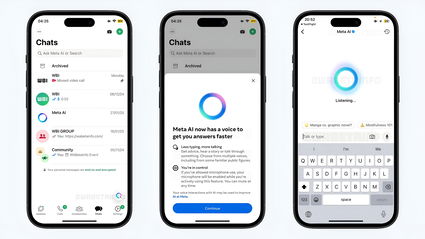 Pronto podrás chatear y hablar con Meta AI por WhatsApp en tu iPhone